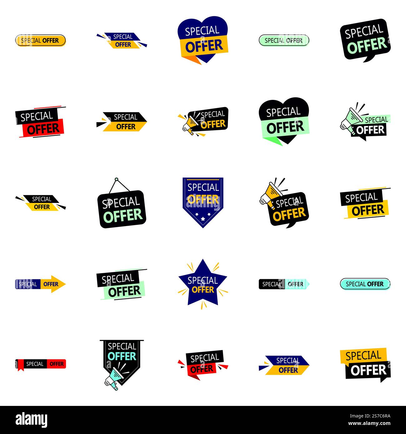 25 Premium Vector Designs in the Special Offer Pack Perfect for ...