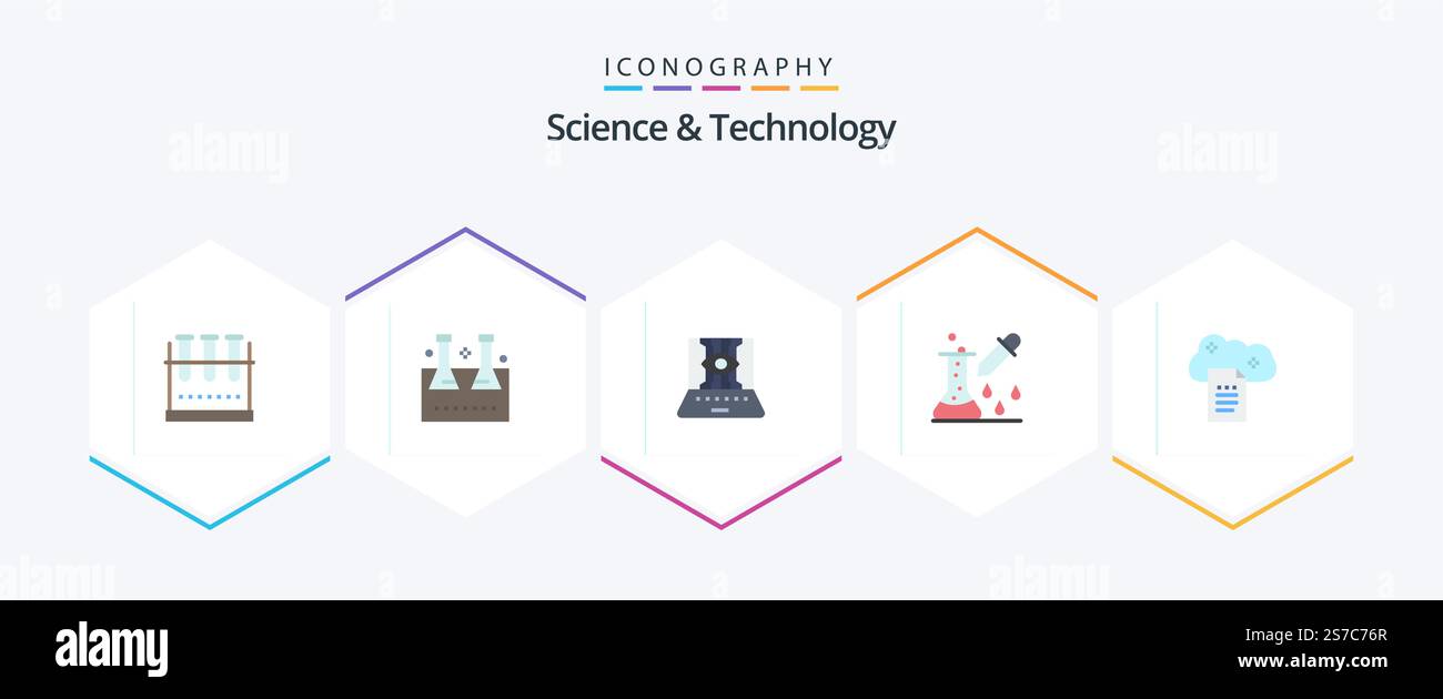Science And Technology 25 Flat icon pack including file storage. cloud ...