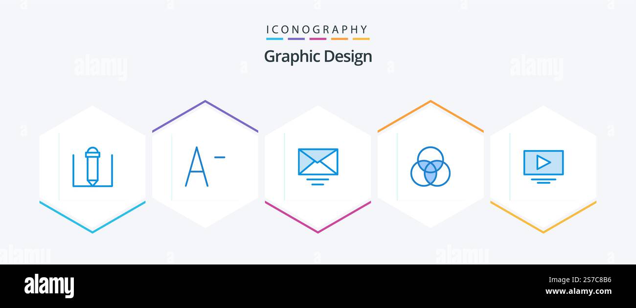 Design 25 Blue icon pack including . color. youtube Stock Vector Image ...