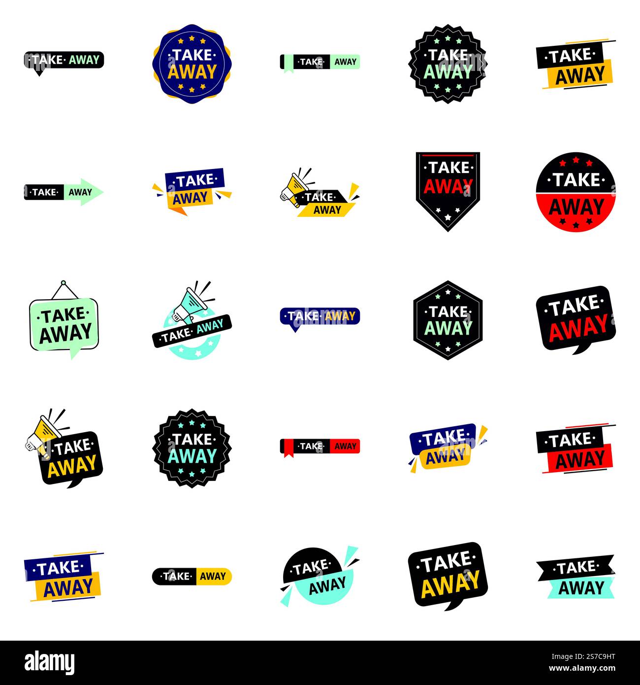Take Away Vector Pack 25 High Impact Designs for Graphic Designers ...