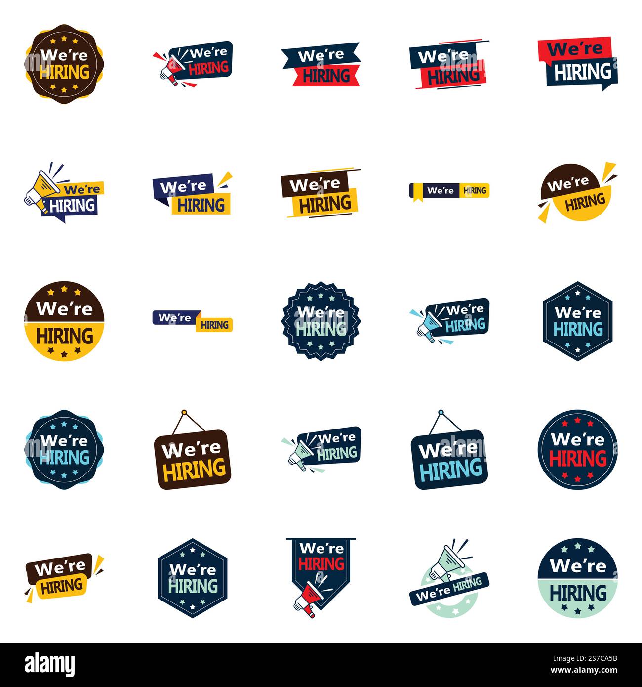Recruiting materials Stock Vector Images - Alamy