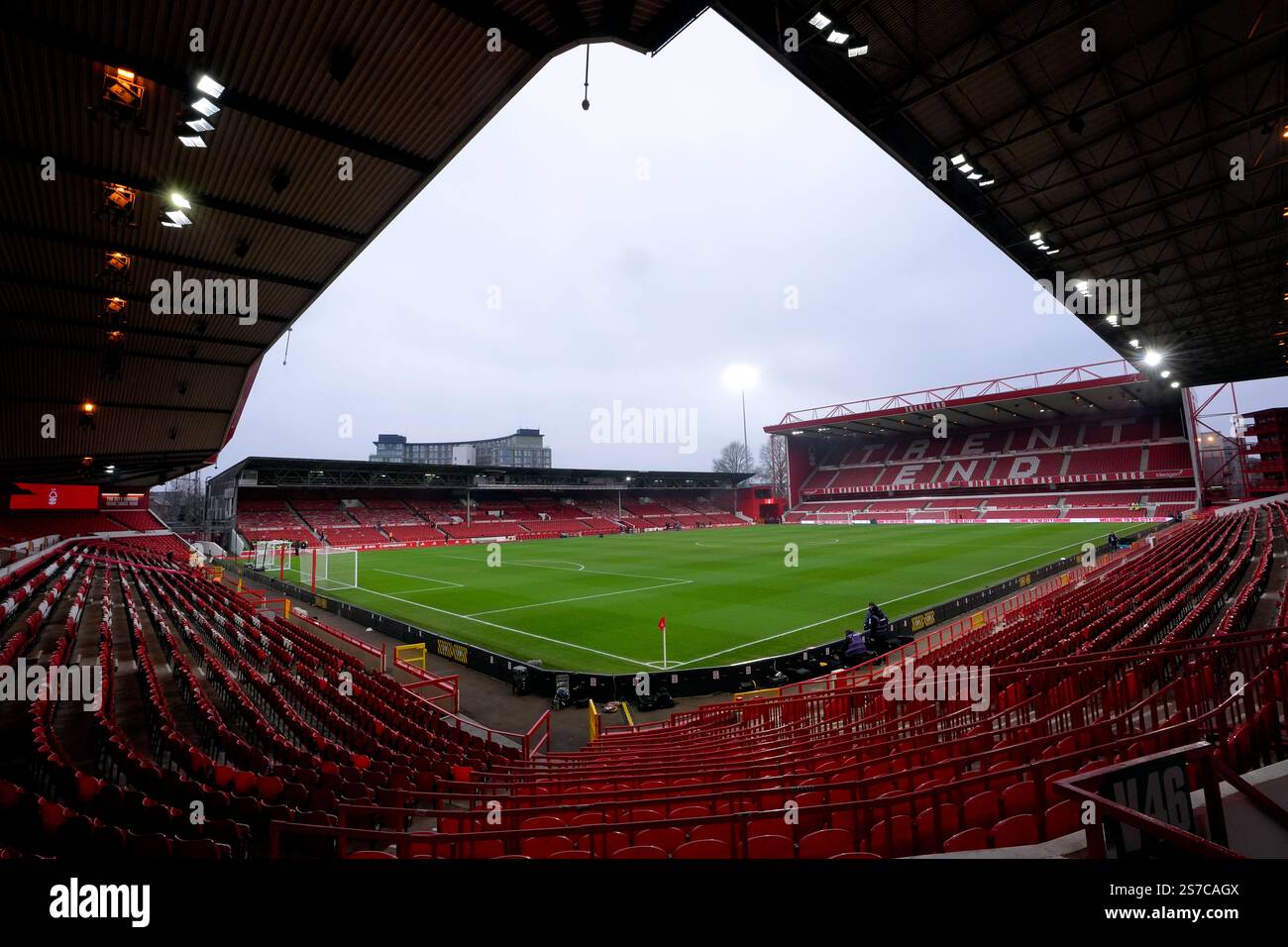 A general view inside the ground ahead of the Premier League match at ...