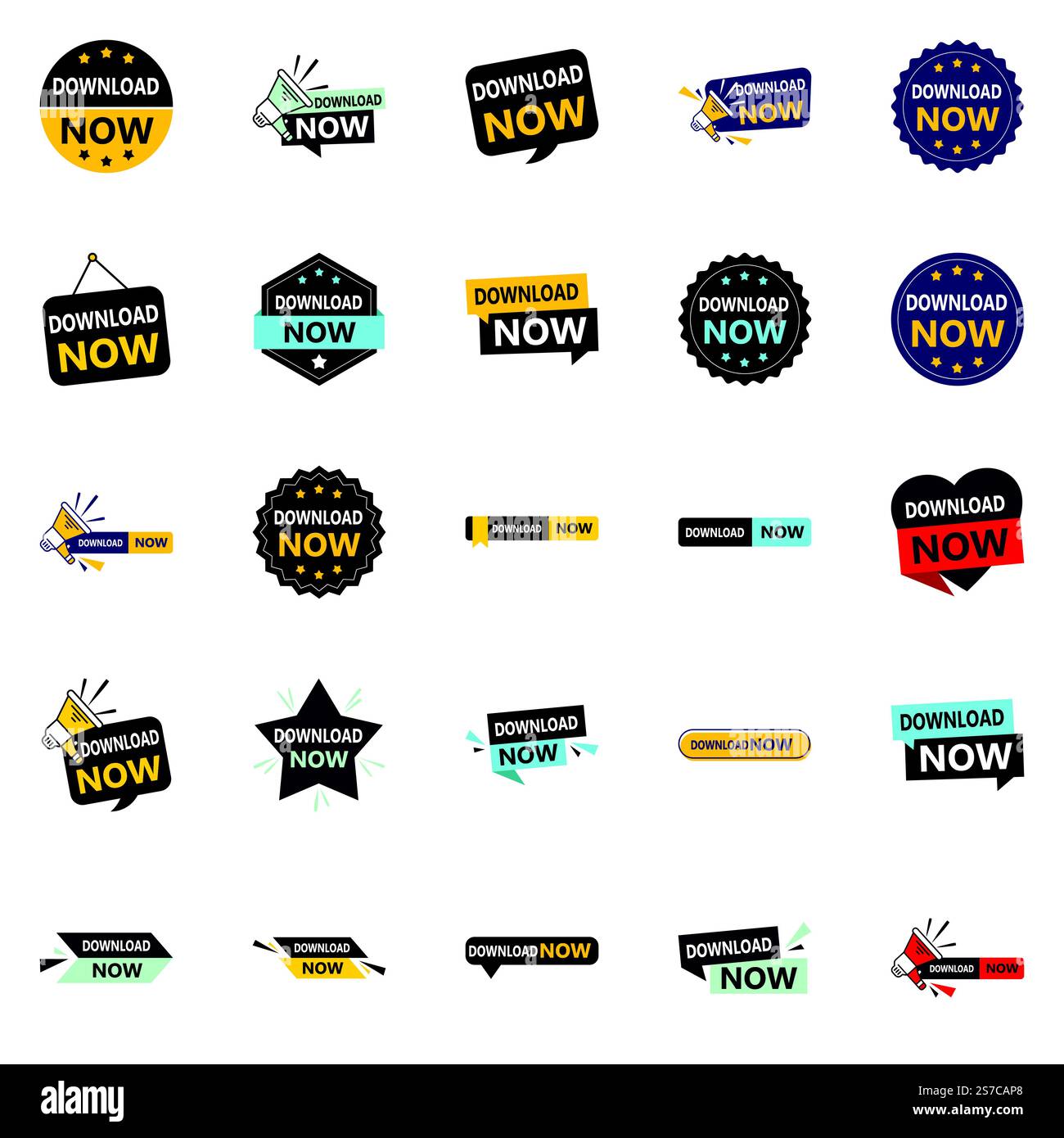 Download now Collection 25 Different designs Stock Vector Image & Art ...