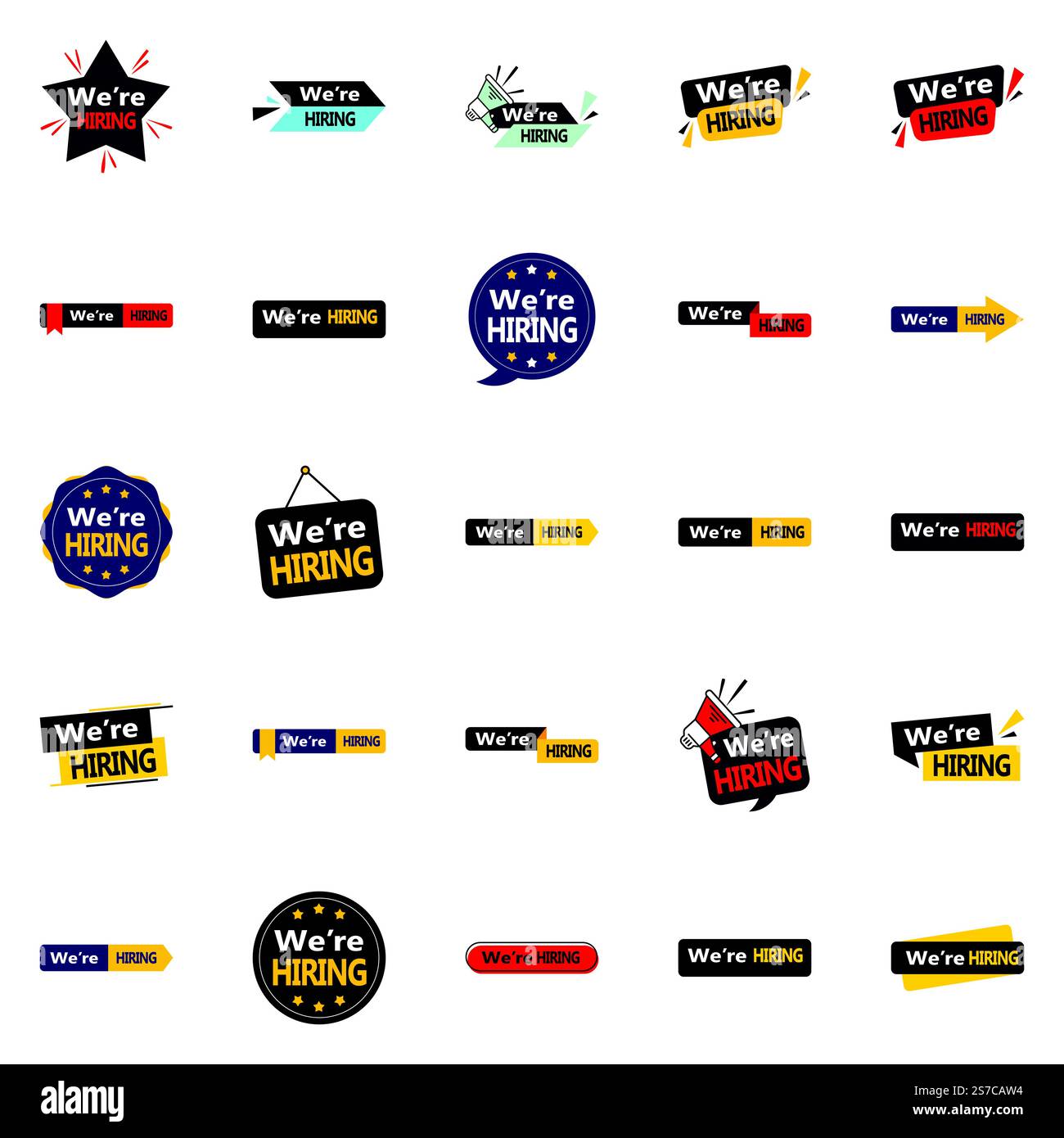 Make Your Hiring Process Stand Out with These 25 Vector Designs Stock ...