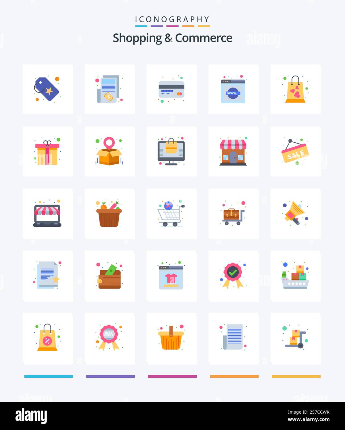 Online shopping 25 flat Stock Vector Images - Alamy