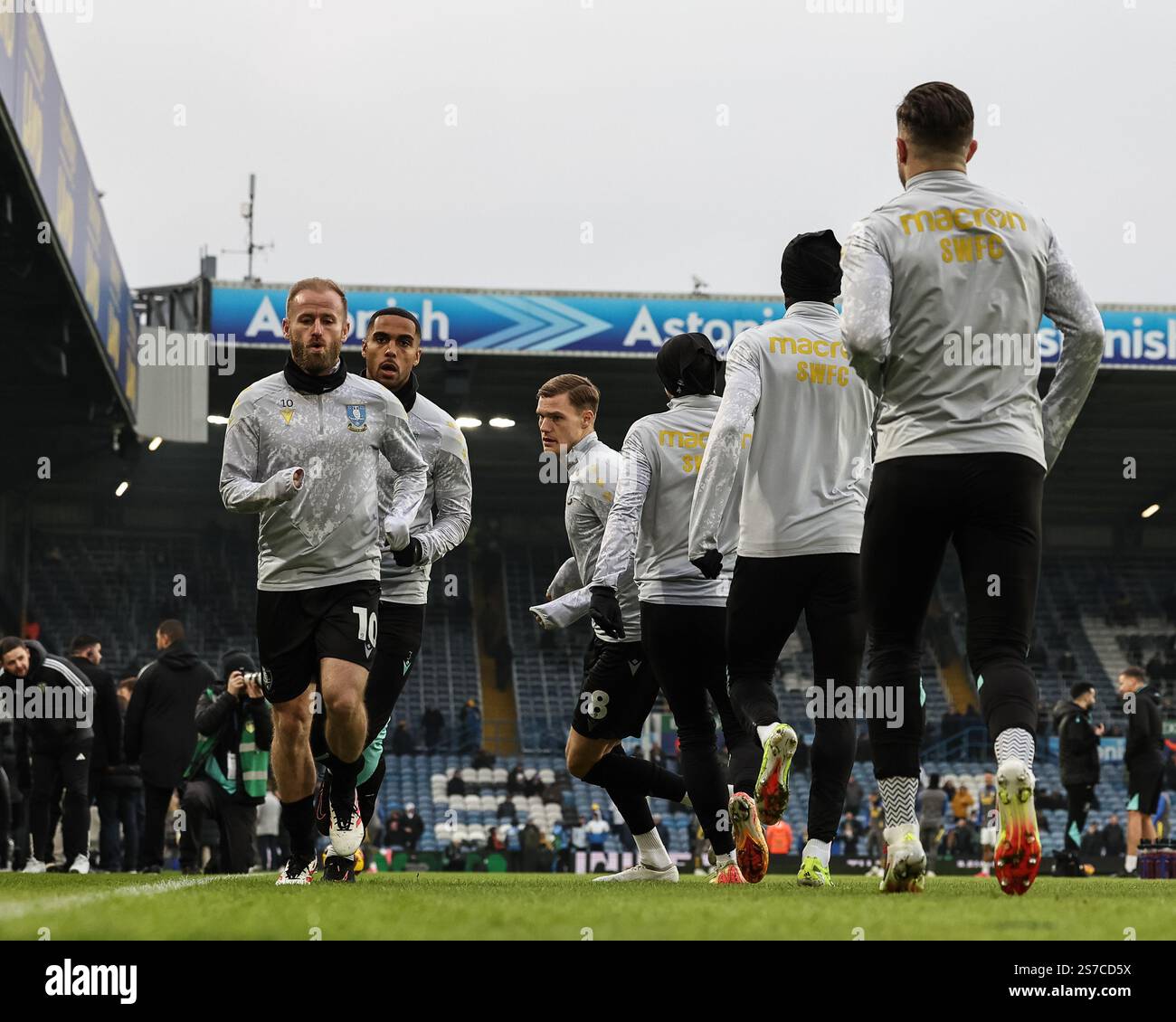 Leeds, UK. 19th Jan, 2025. Barry Bannan of Sheffield Wednesday in the ...