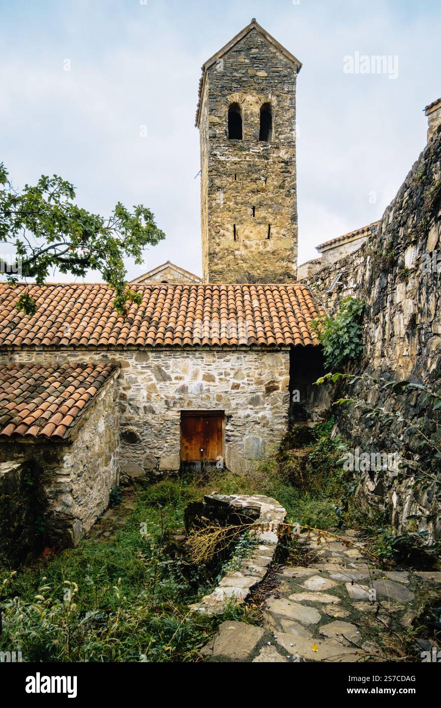 Ancient Nekresi Monastery in Kakheti, Georgia. A historic stone complex ...