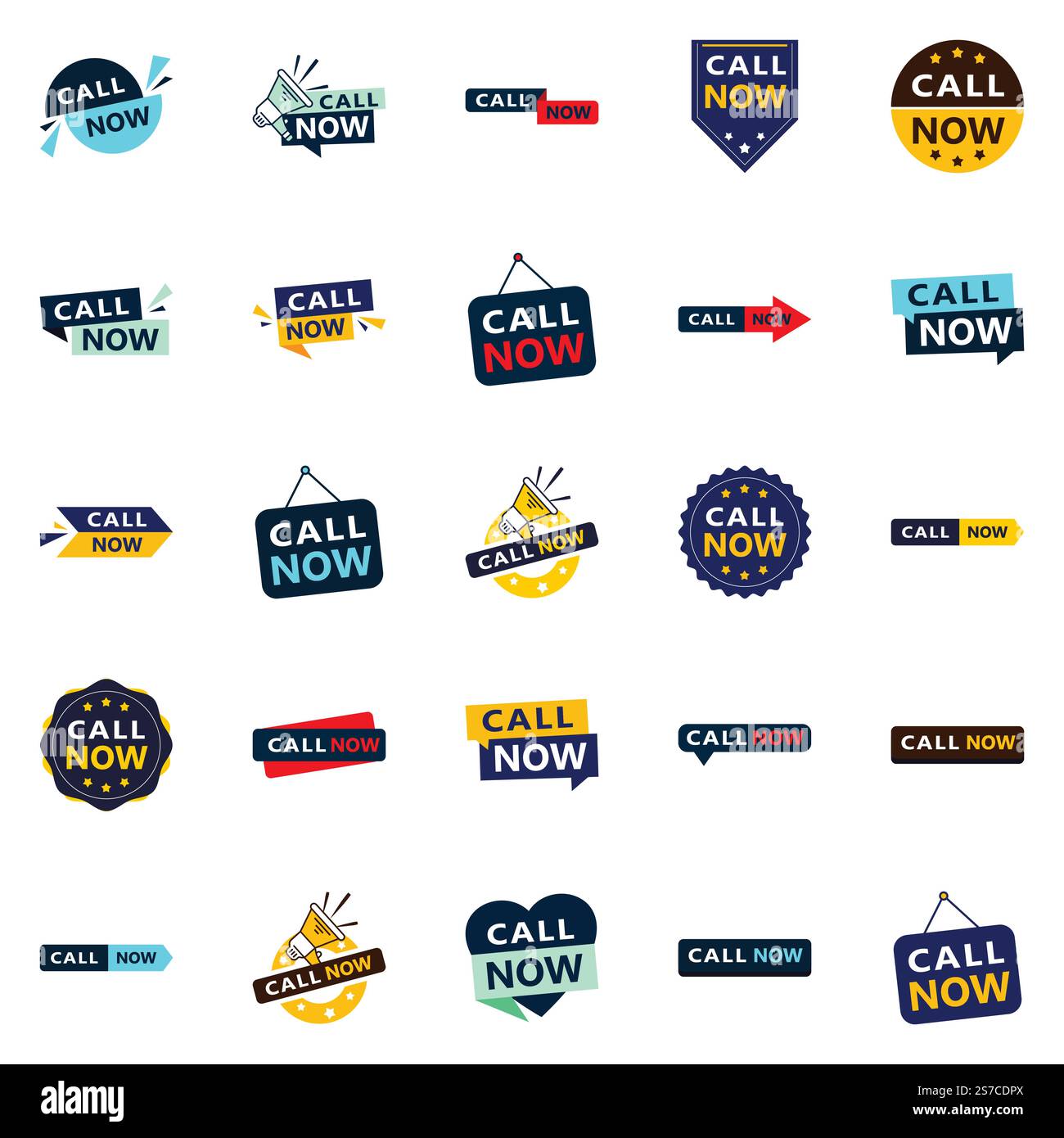 Call Now 25 Unique Typographic Designs to stand out and drive phone ...