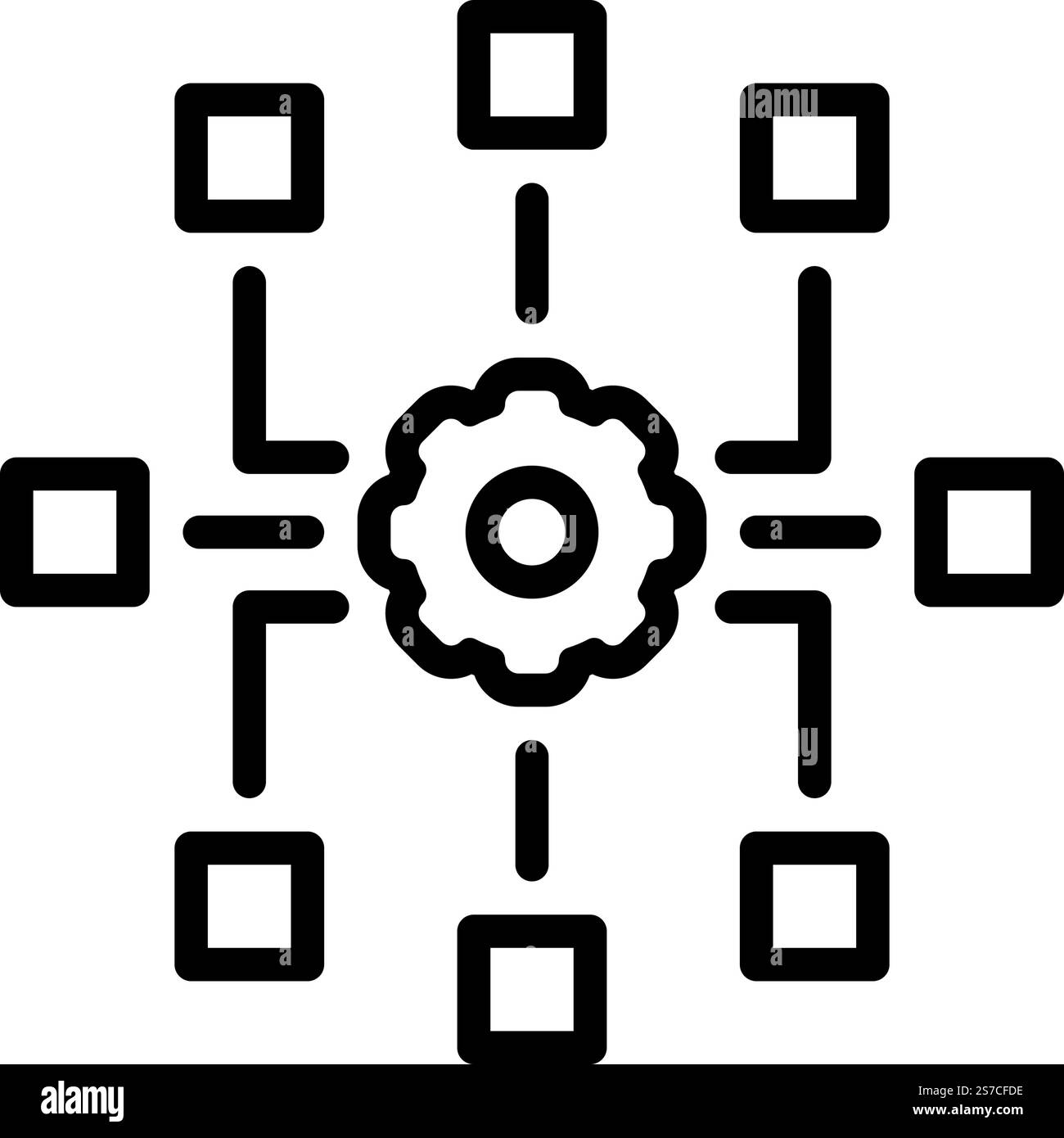 Icon for framework, frame Stock Vector Image & Art - Alamy