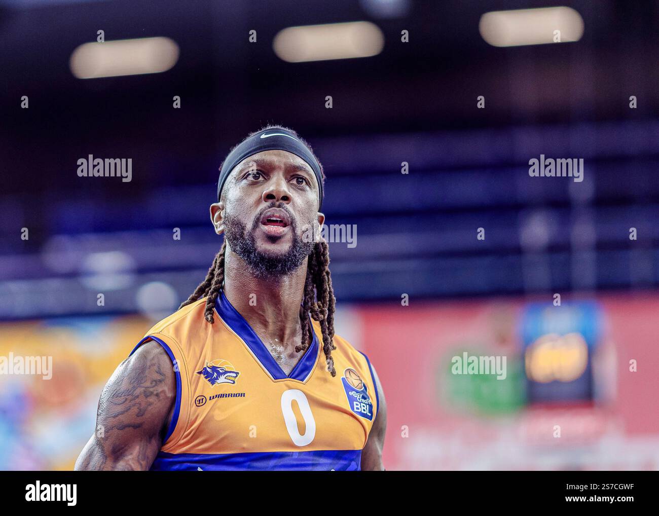 Rostock, Deutschland. 18th Jan, 2025. JeQuan Lewis Rostock Seawolves vs ...