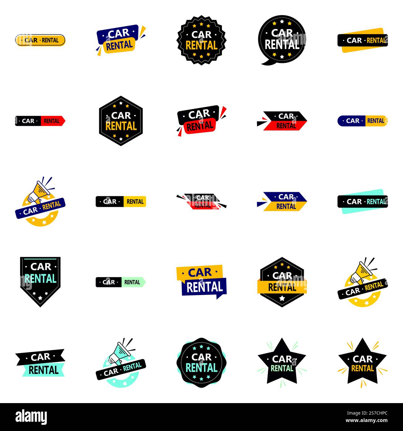 Car Rental 25 Professional vector designs for your rental campaigns ...