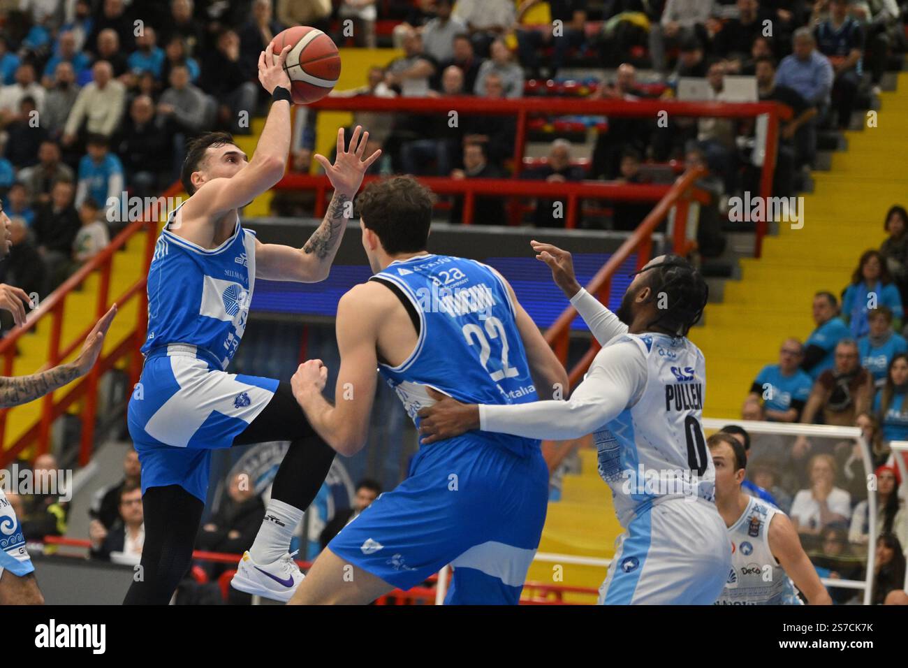 Naples, Italy. 19th Jan, 2025. Alessandro Cappelletti of Banco di ...