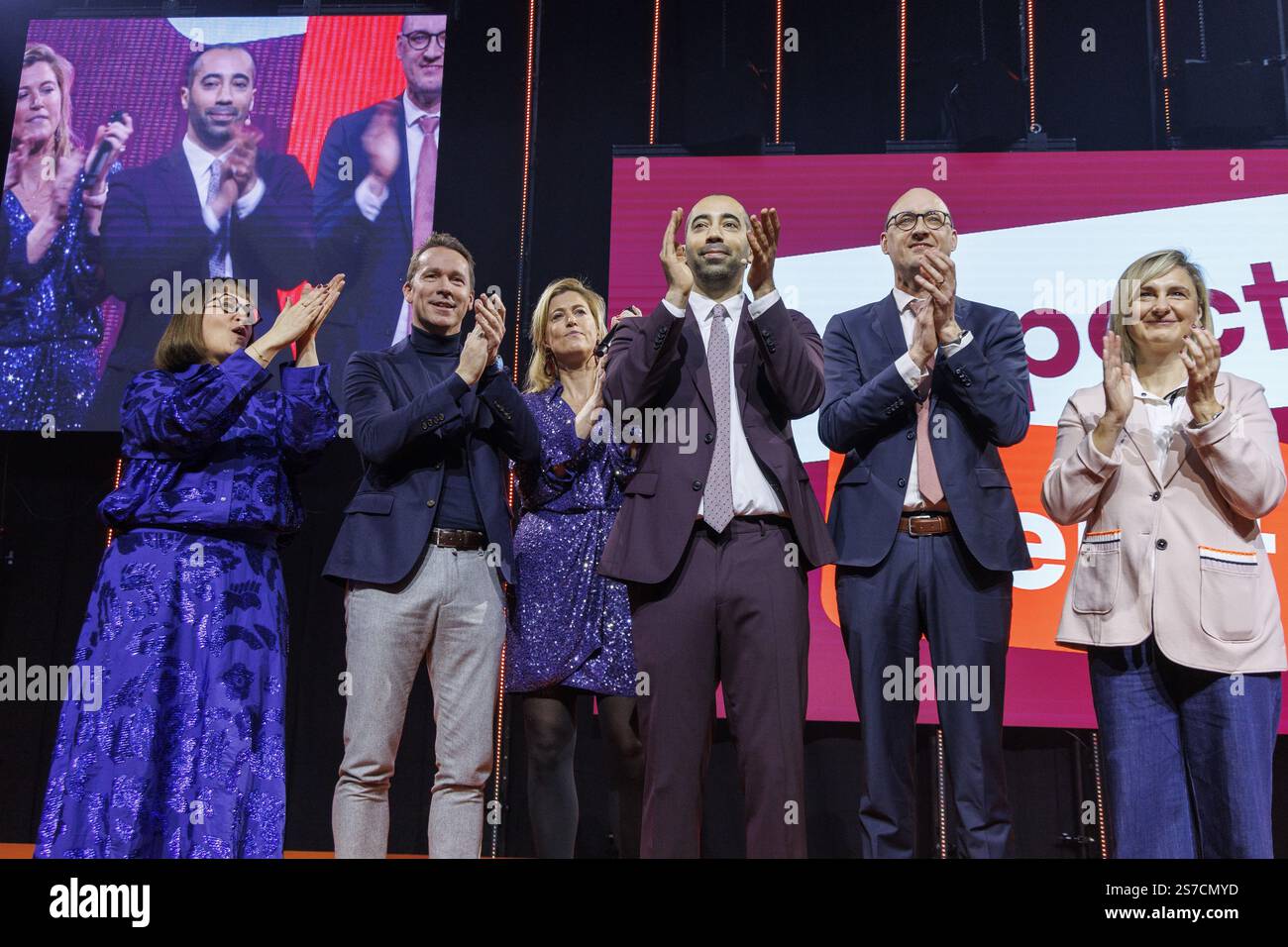 the traditional new year's reception of Flemish christian party CD&V ...