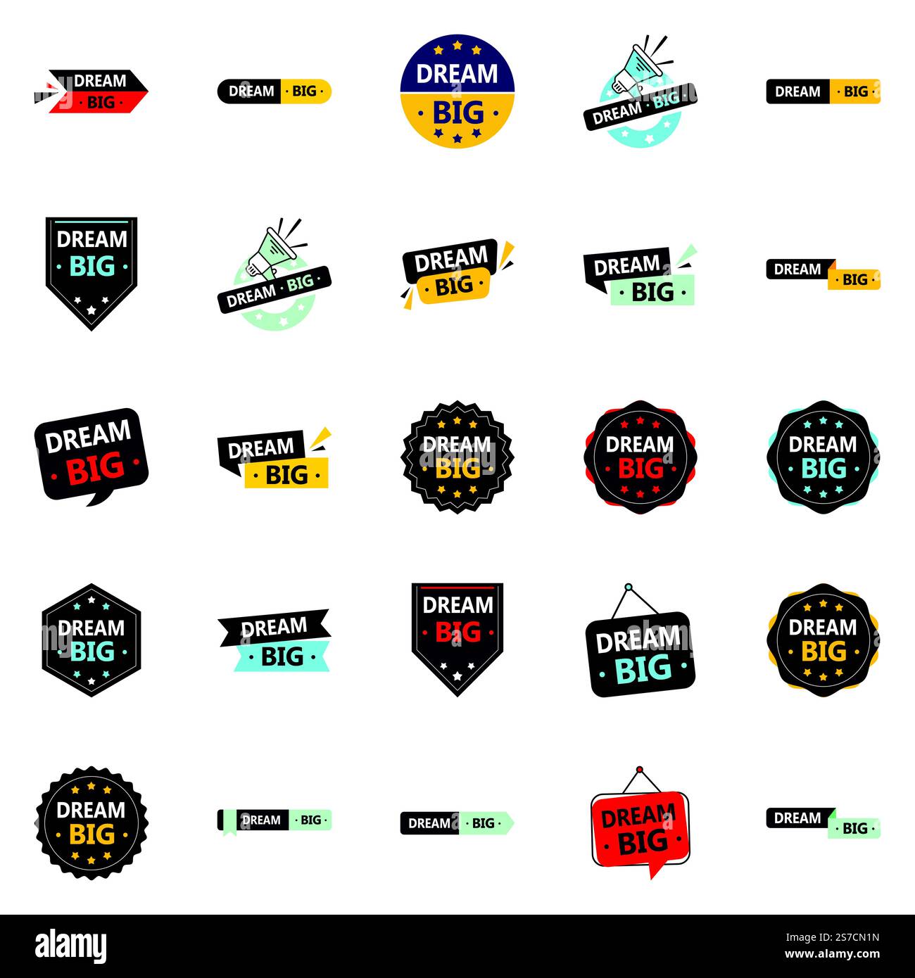 25 Unique vector designs for a big dream lifestyle Dream Big Stock ...