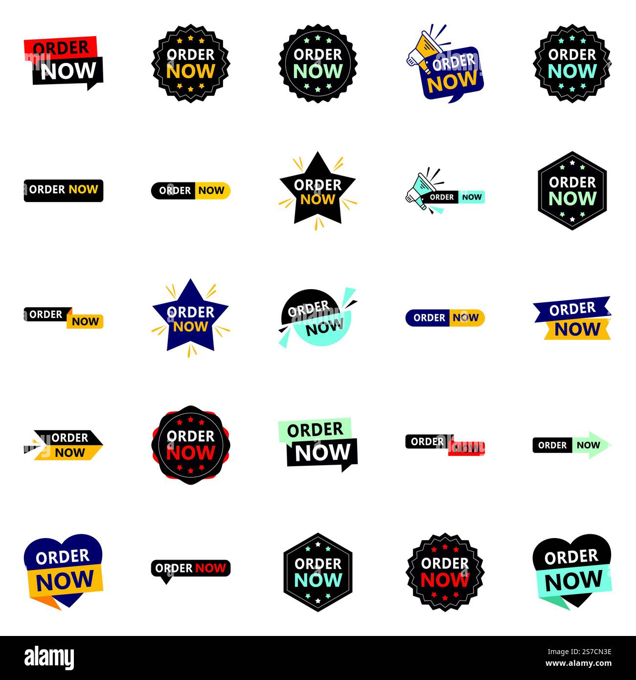 25 Professional Order Now Banners to Elevate Your Brand Stock Vector ...