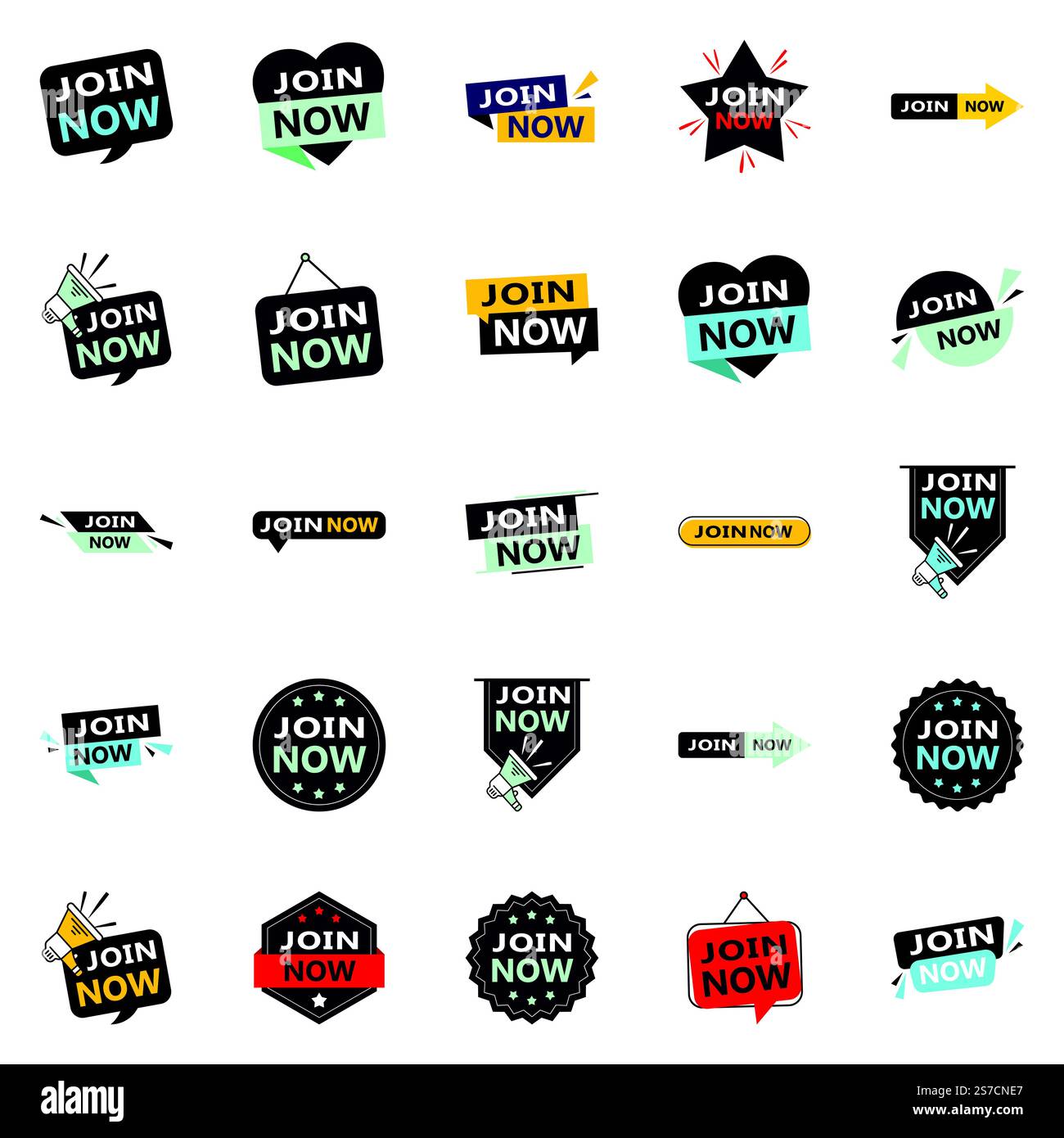 Join Now 25 Eye catching Typographic Banners for boosting sign ups ...