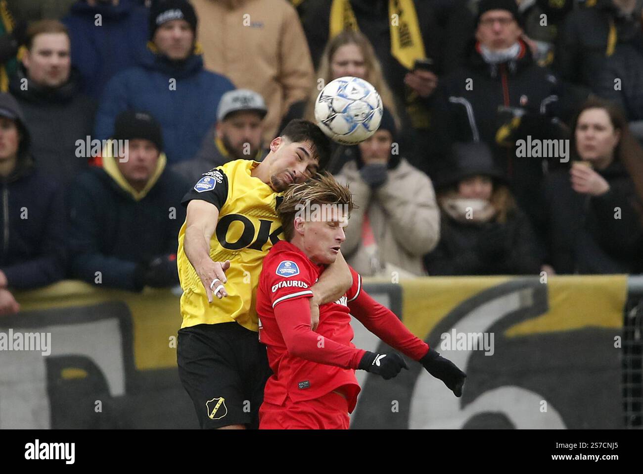BREDA - (l-r) Leo Greiml of NAC Breda, Sem Steijn of FC Twente during ...