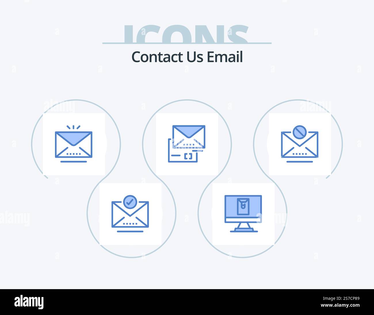 Email Blue Icon Pack 5 Icon Design. mail. email. letter. mail. document ...