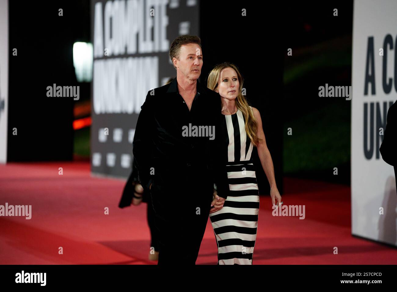 ROME, ITALY - JANUARY 17: Edward Norton attends the "A Complete Unknown ...