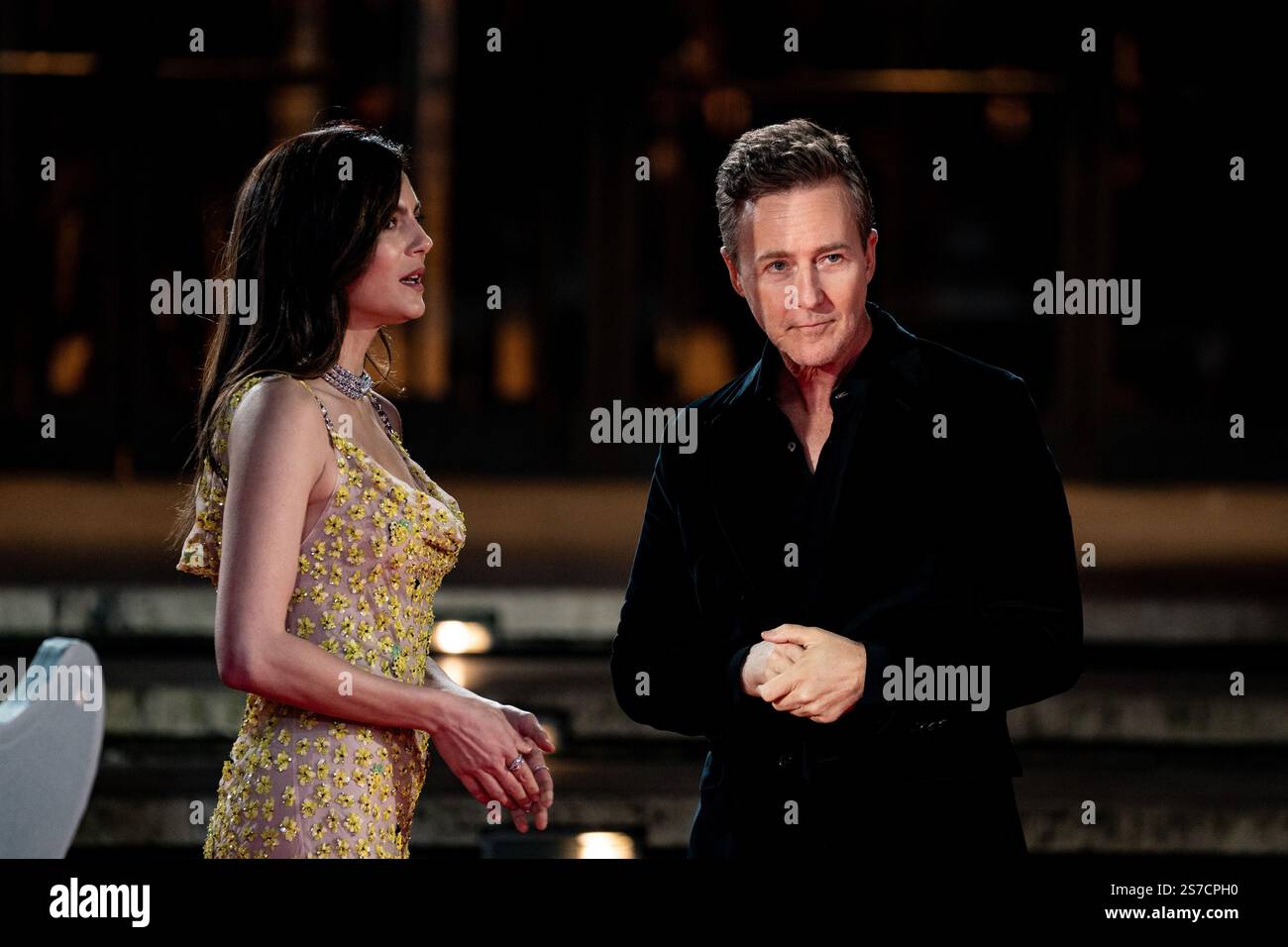 ROME, ITALY - JANUARY 17: Edward Norton attends the "A Complete Unknown ...