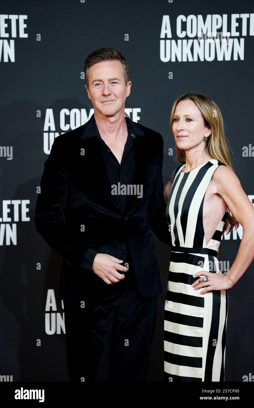 ROME, ITALY - JANUARY 17: Edward Norton attends the "A Complete Unknown ...