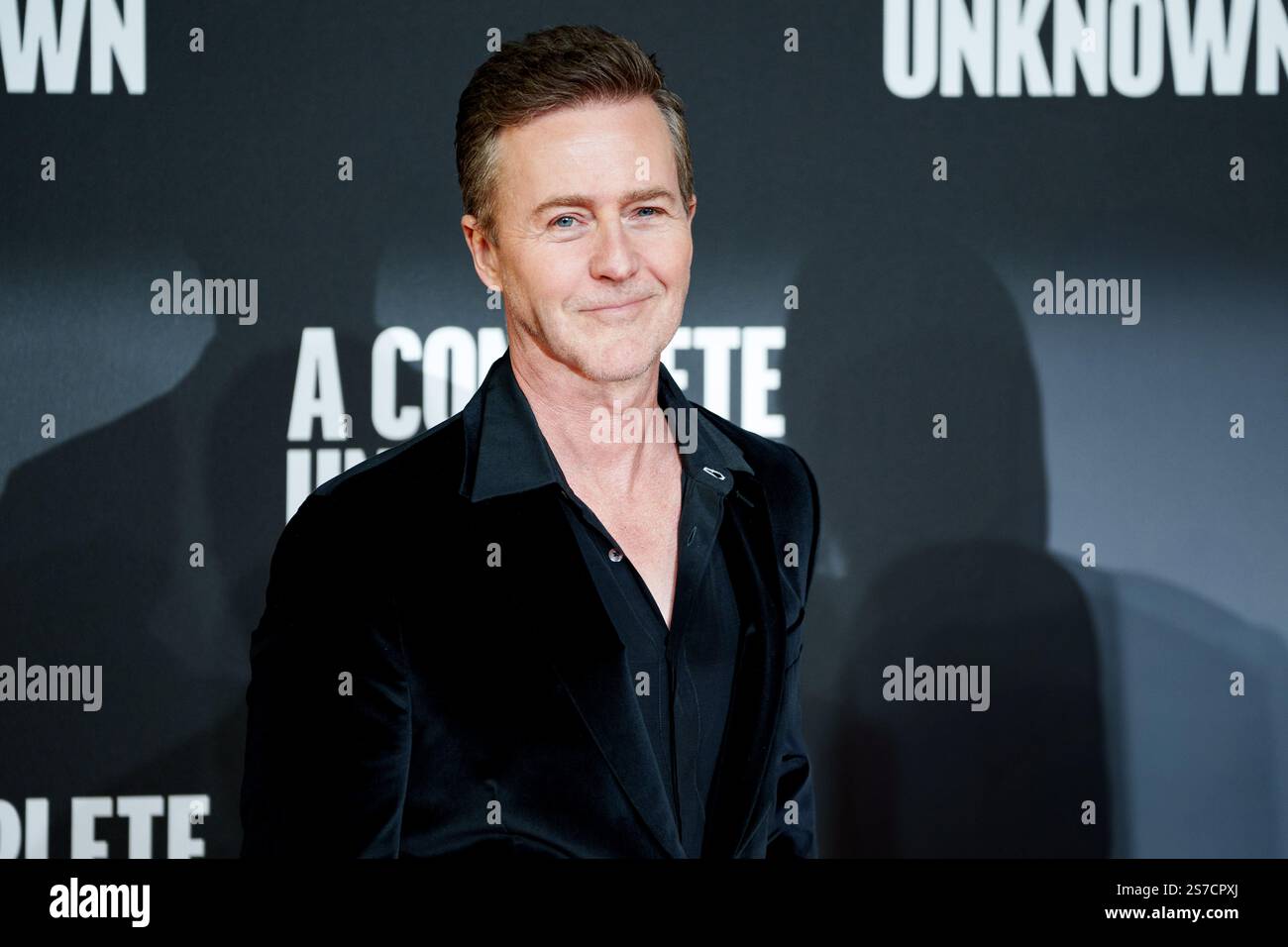 ROME, ITALY - JANUARY 17: Edward Norton attends the "A Complete Unknown ...