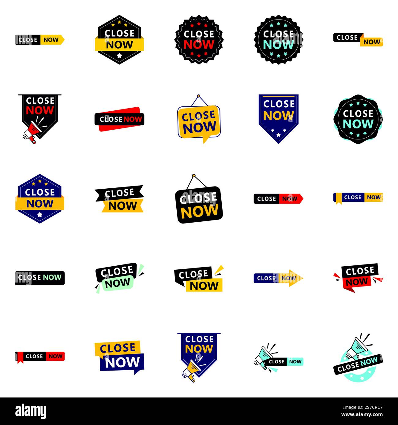 Act Fast Text Banners Pack of 25 Stock Vector Image & Art - Alamy