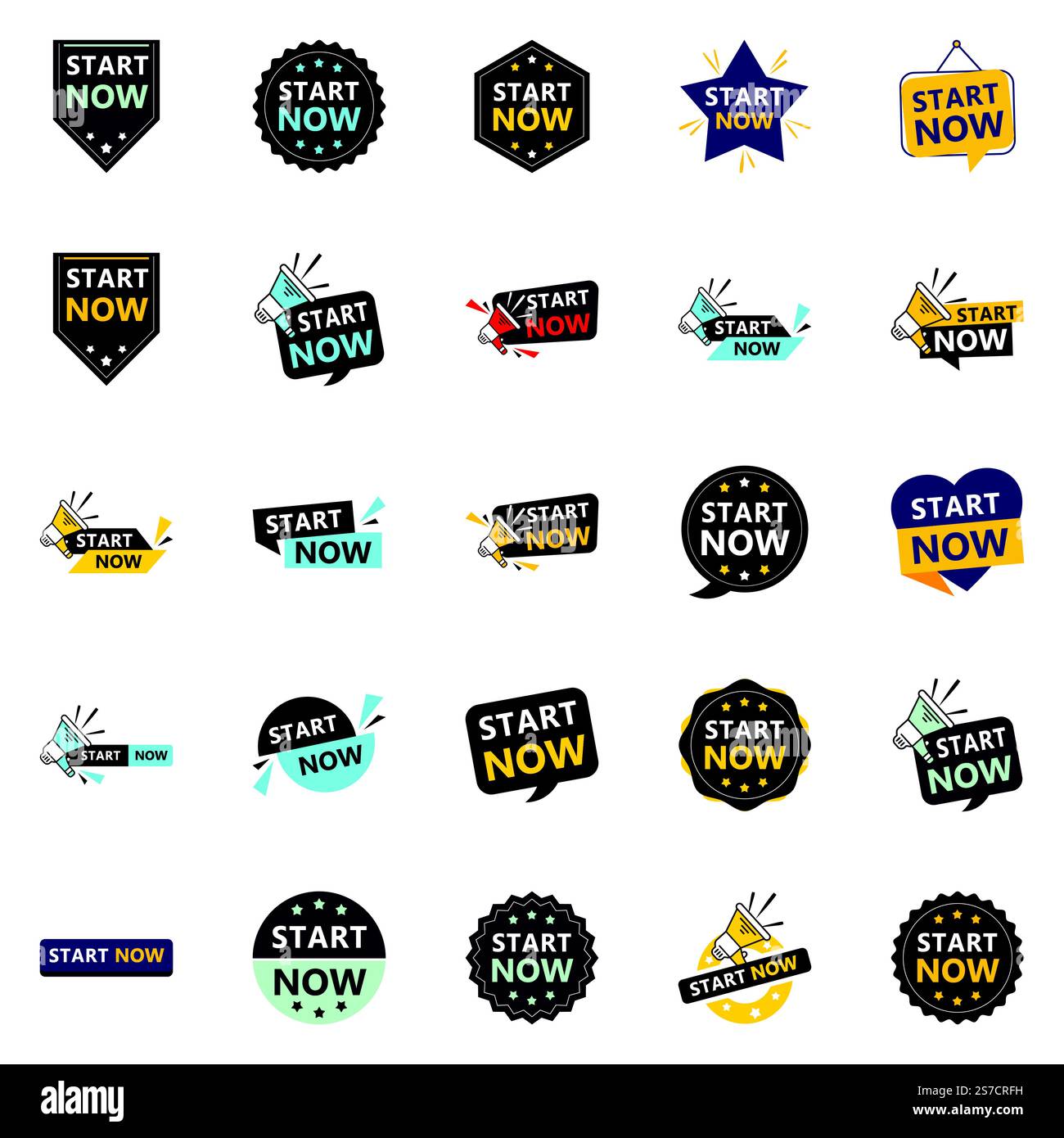 25 High quality Typographic Designs for a premium call to action Start ...