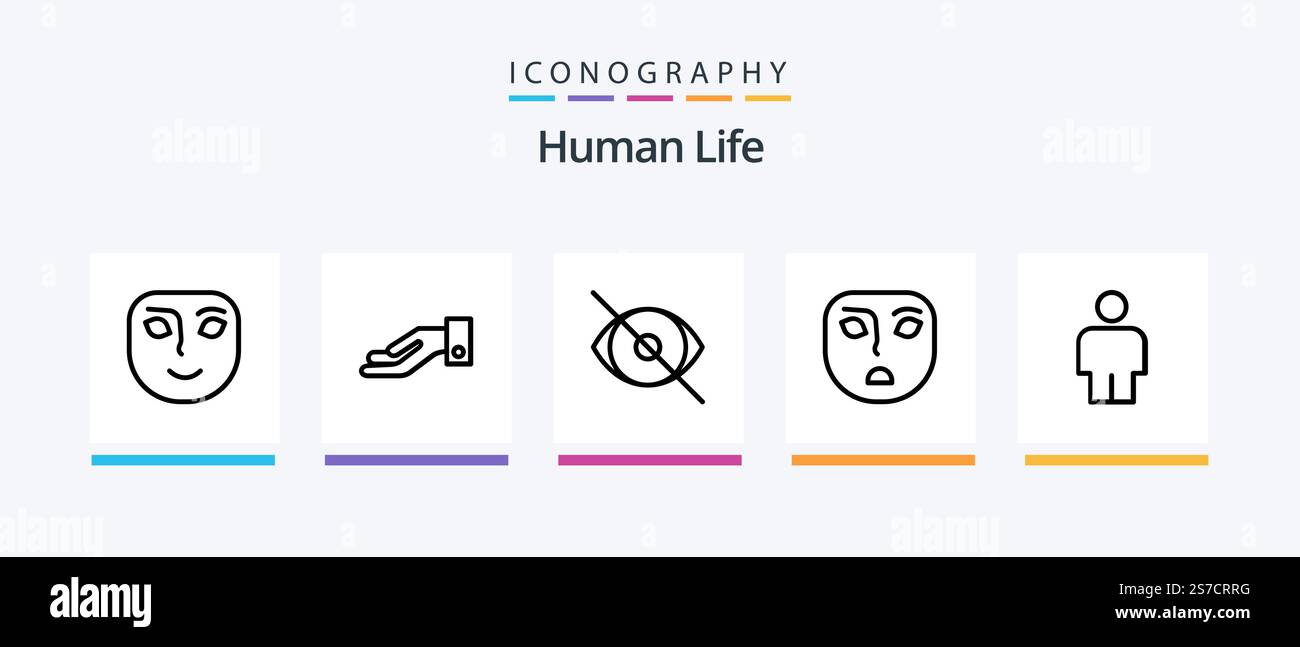 Human Line 5 Icon Pack Including . face. anonymous. emotion. hand ...