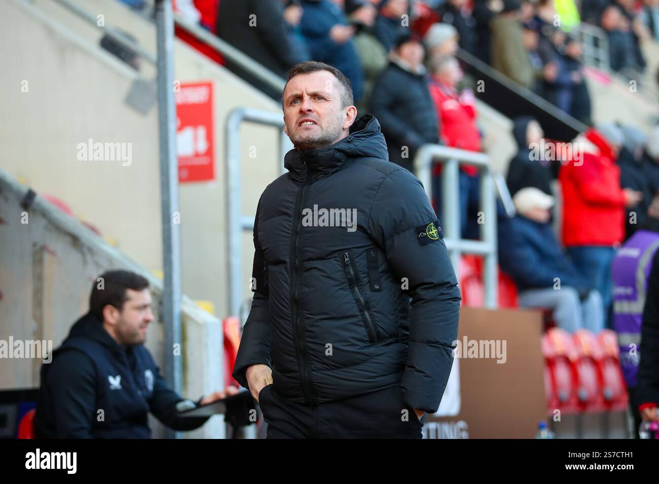 AESSEAL New York Stadium, Rotherham, England - 18th January 2025 Nathan ...