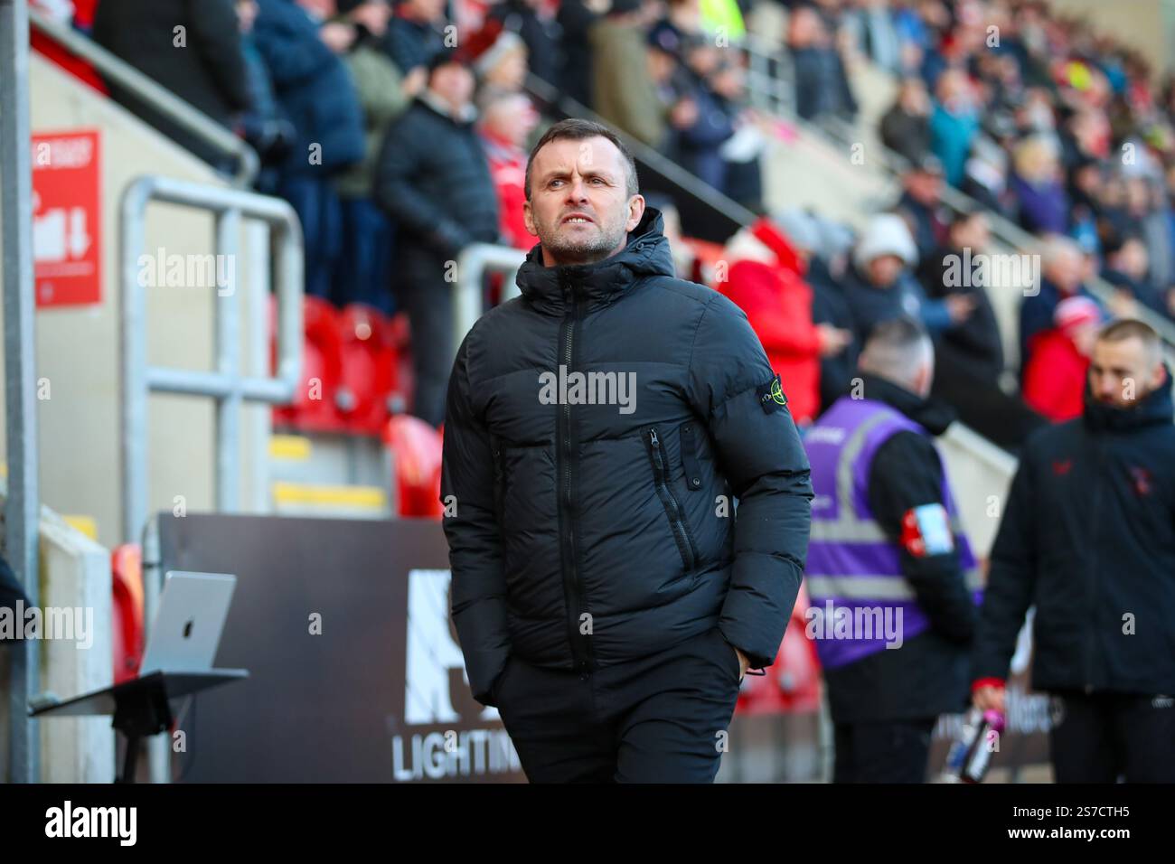 AESSEAL New York Stadium, Rotherham, England - 18th January 2025 Nathan ...