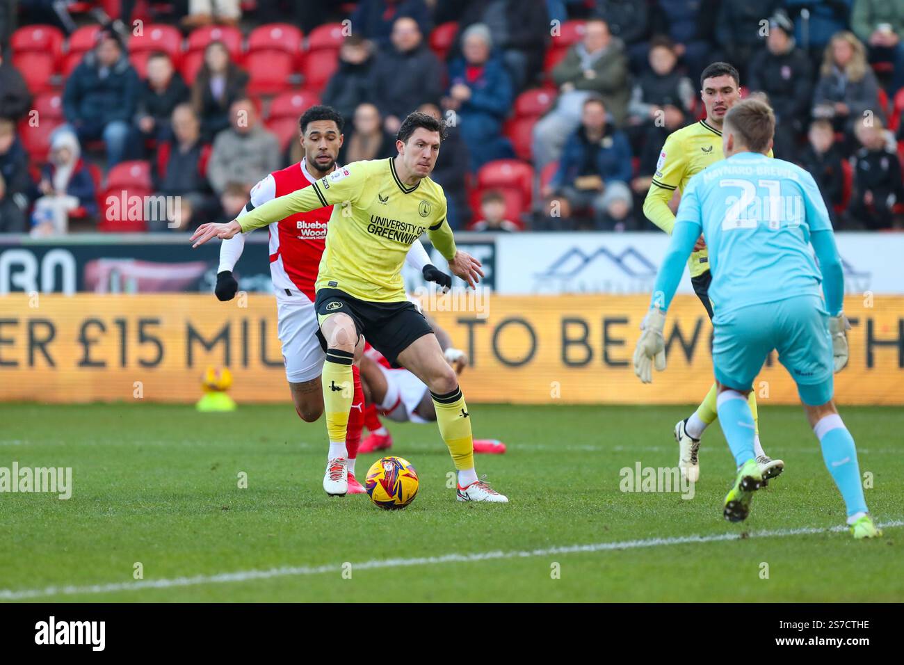 AESSEAL New York Stadium, Rotherham, England - 18th January 2025 Alex ...