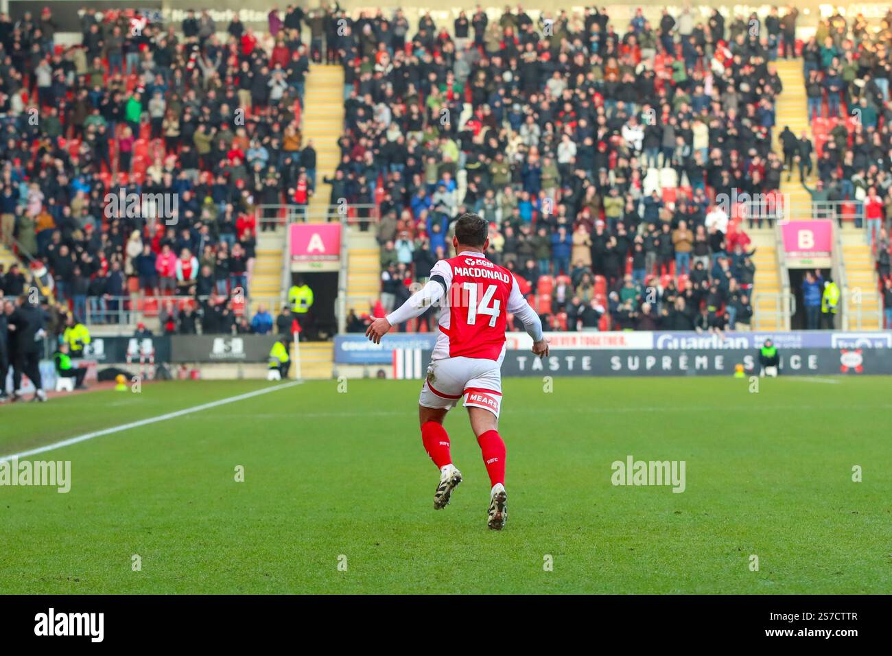 AESSEAL New York Stadium, Rotherham, England - 18th January 2025 Alex ...