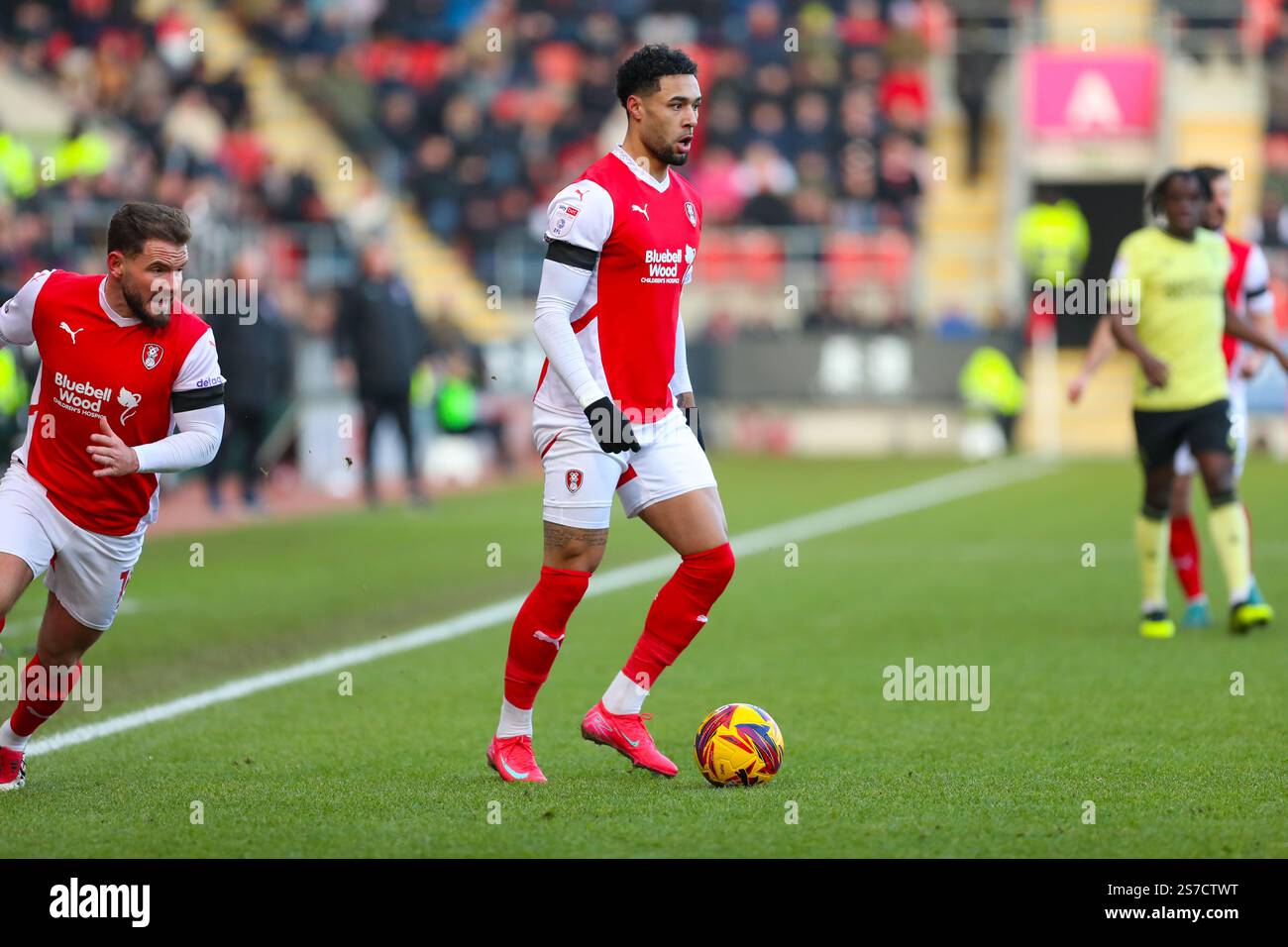 AESSEAL New York Stadium, Rotherham, England - 18th January 2025 Andre ...
