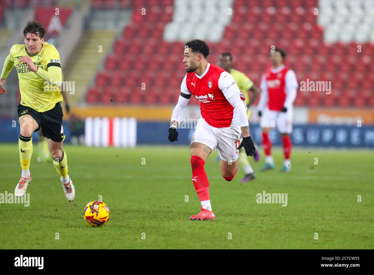 AESSEAL New York Stadium, Rotherham, England - 18th January 2025 Andre ...