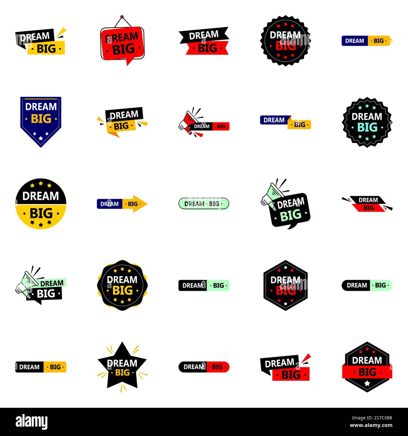 25 Versatile Vector Images for Achieving Your Dreams and Goals Stock ...