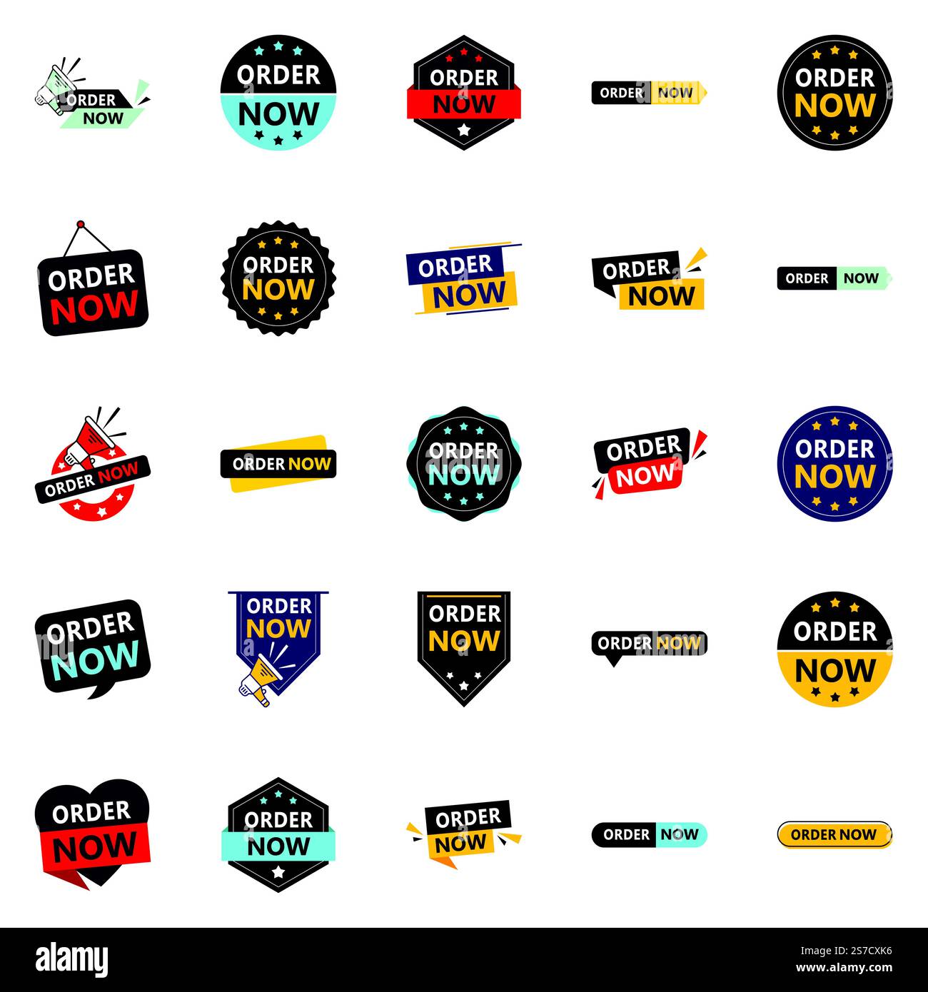 25 Impressive Order Now Banners to Help You Stand Out Stock Vector ...