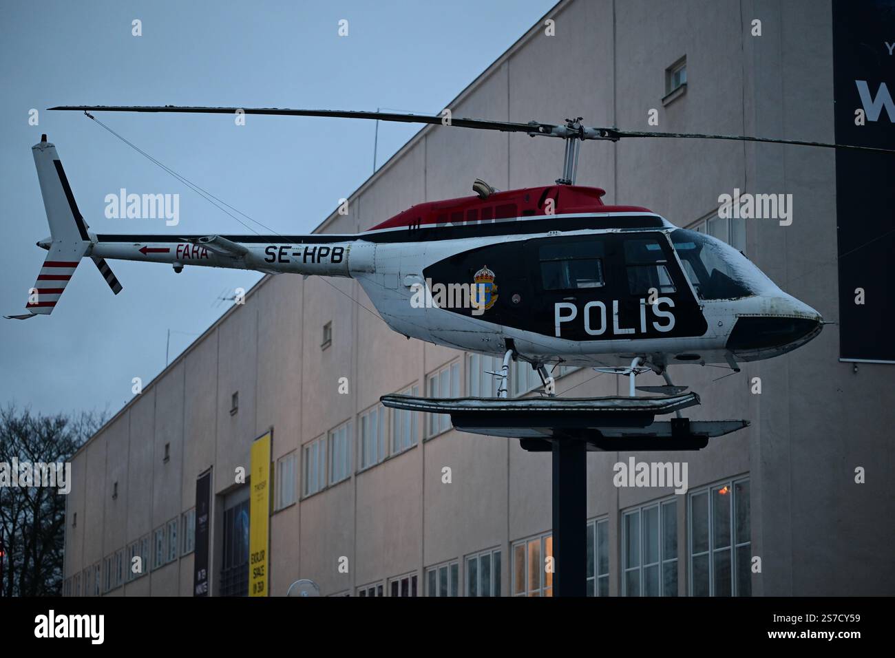 Stockholm, Uppland, Sweden. January 1 2025. The Swedish Police Museum ...