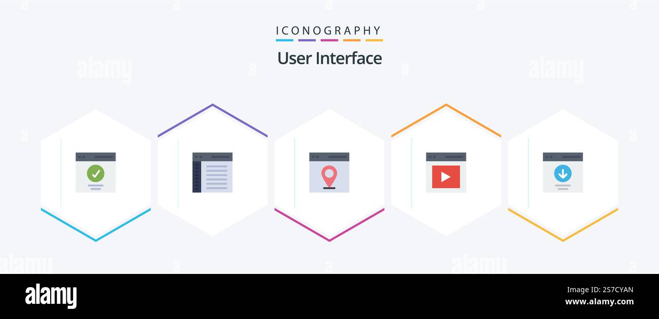 User Interface 25 Flat icon pack including interface. communication ...