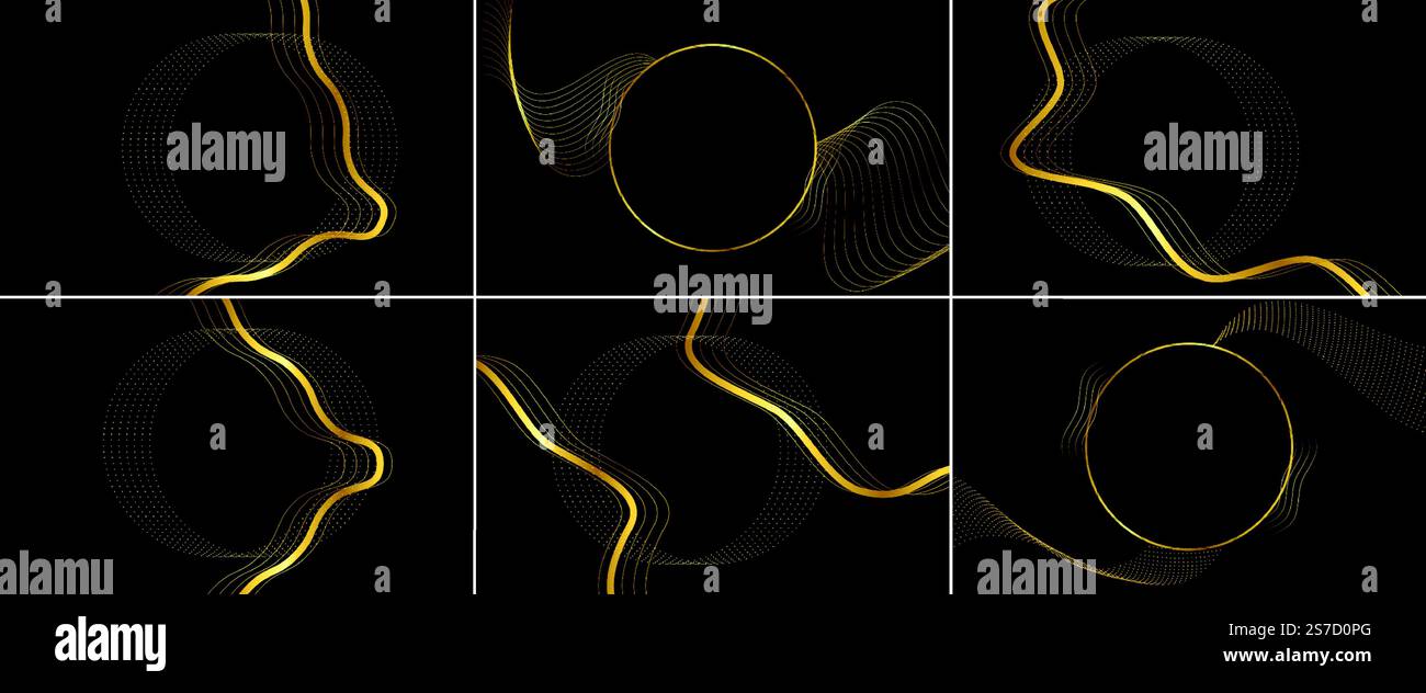 Abstract black background of woven ribbon pattern with square shape ...