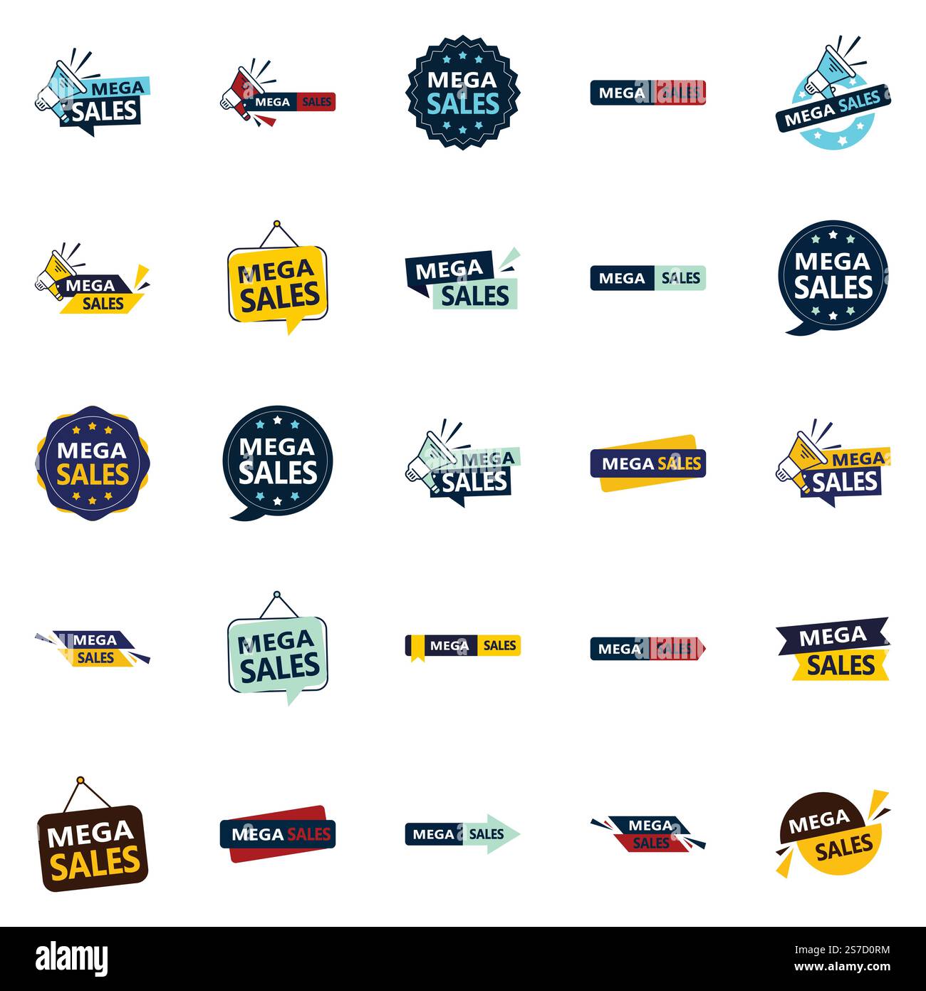 Mega Sale 25 Professional Vector Banners for Your Next Marketing ...