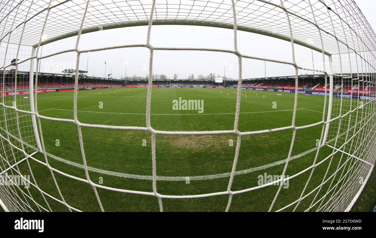 Almere, Netherlands. 19th Jan, 2025. ALMERE, 19-01-2025, Yanmar Stadium ...