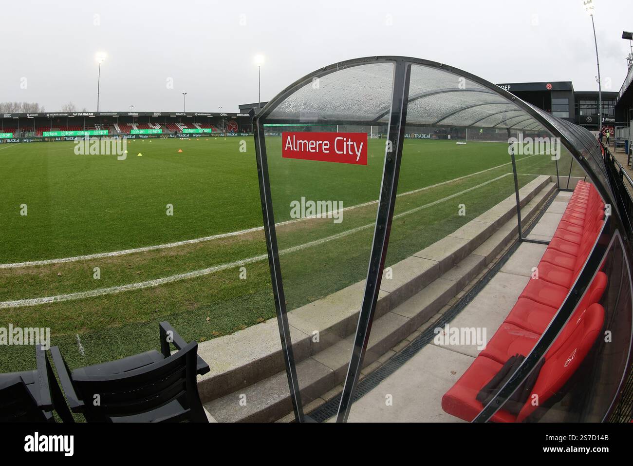 Almere, Netherlands. 19th Jan, 2025. ALMERE, 19-01-2025, Yanmar Stadium ...