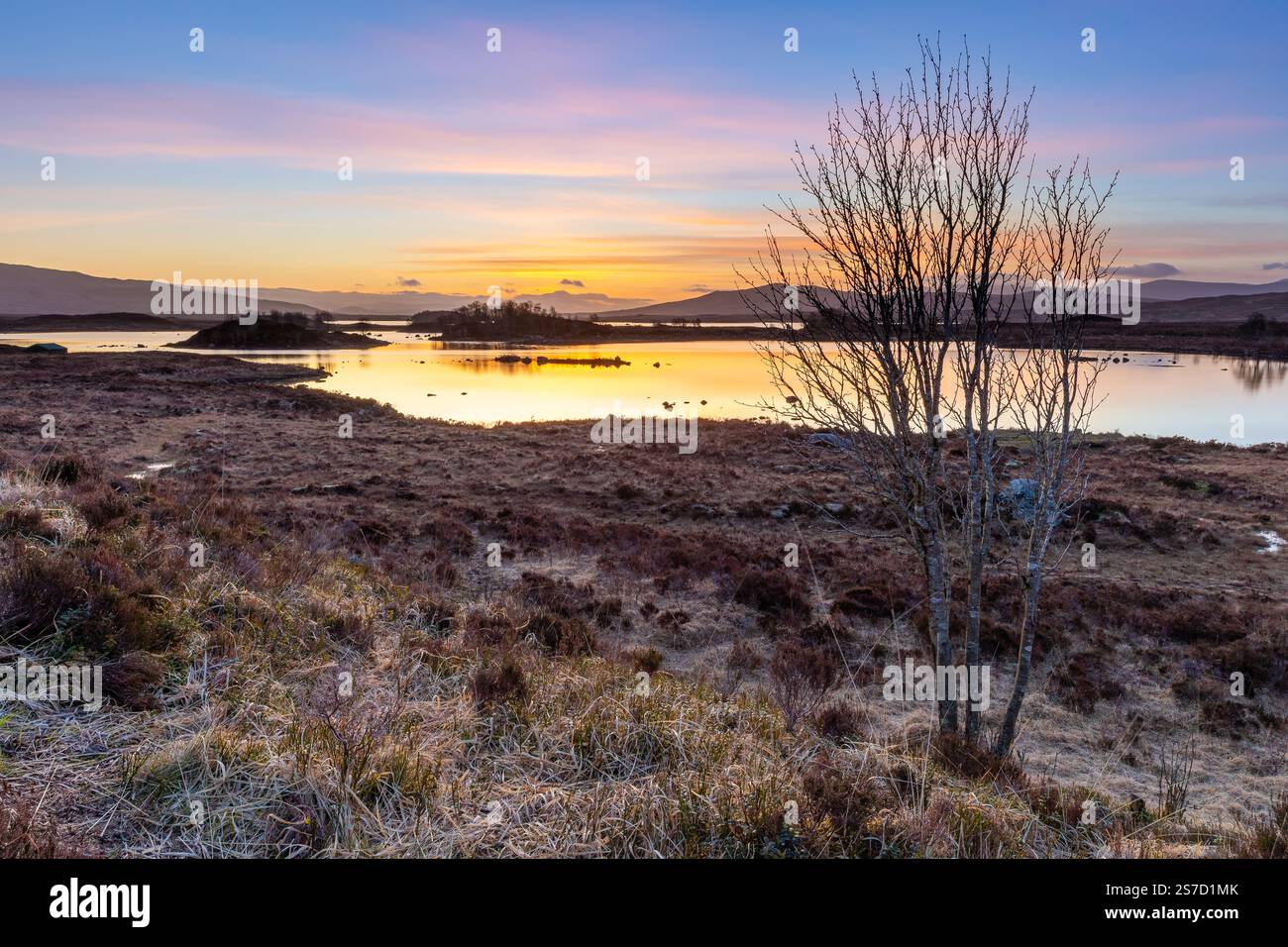 Sunrise at loch ba hi-res stock photography and images - Alamy