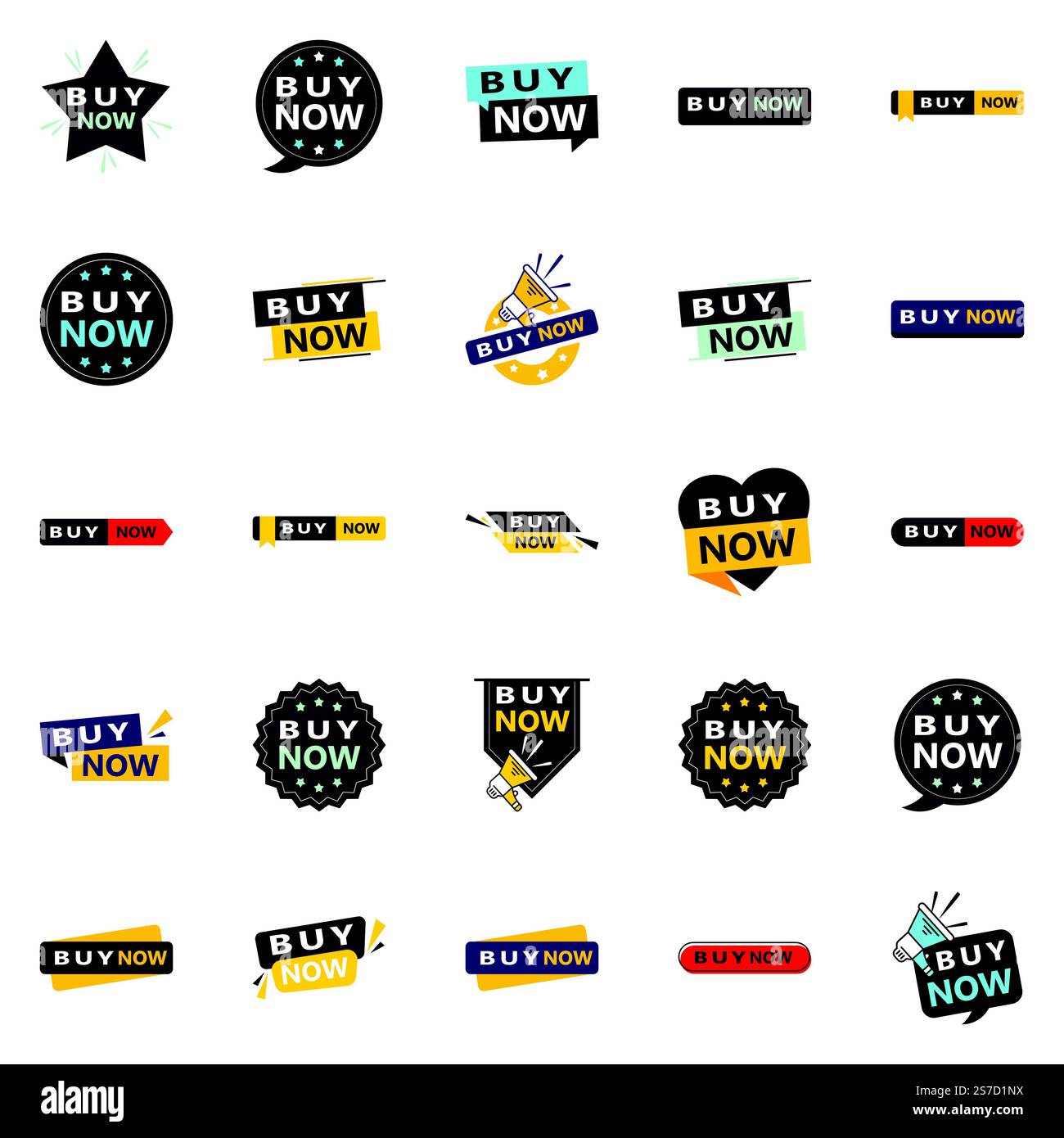 Buy Now 25 Unique Typographic Designs for a personalized buying message ...