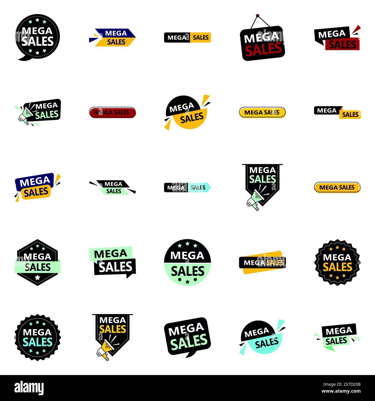 25 Distinctive Vector Designs in the Mega Sale Bundle Perfect for ...