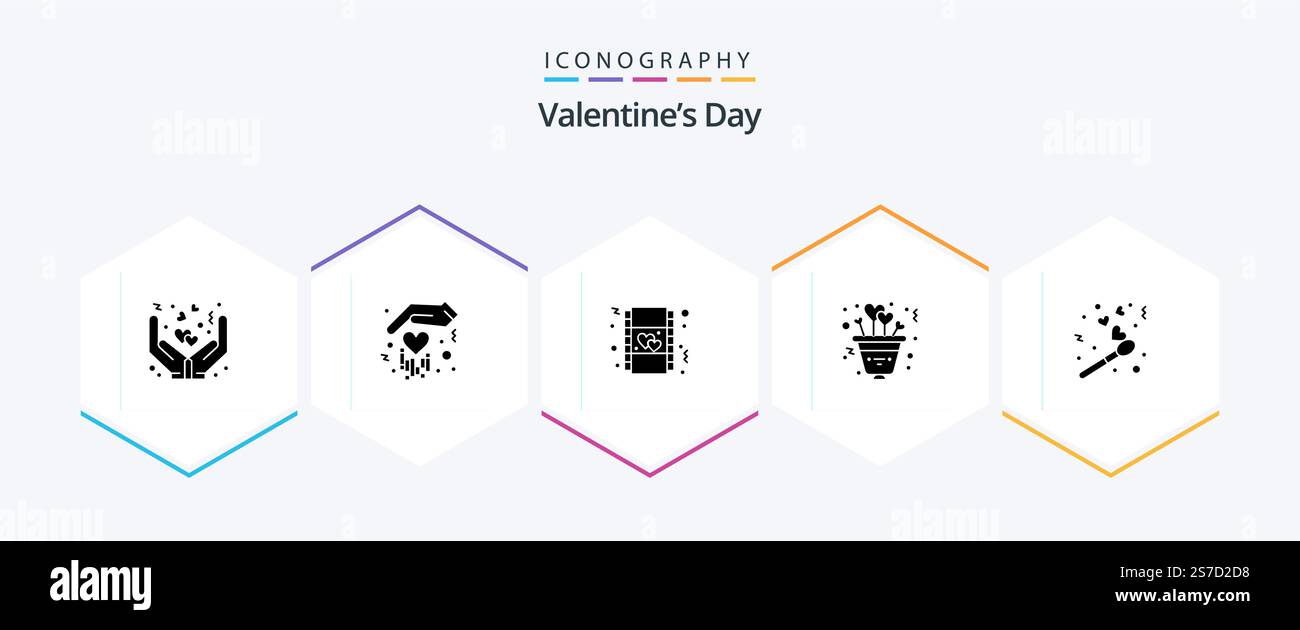 Valentines Day 25 Glyph icon pack including match. holiday. heart ...