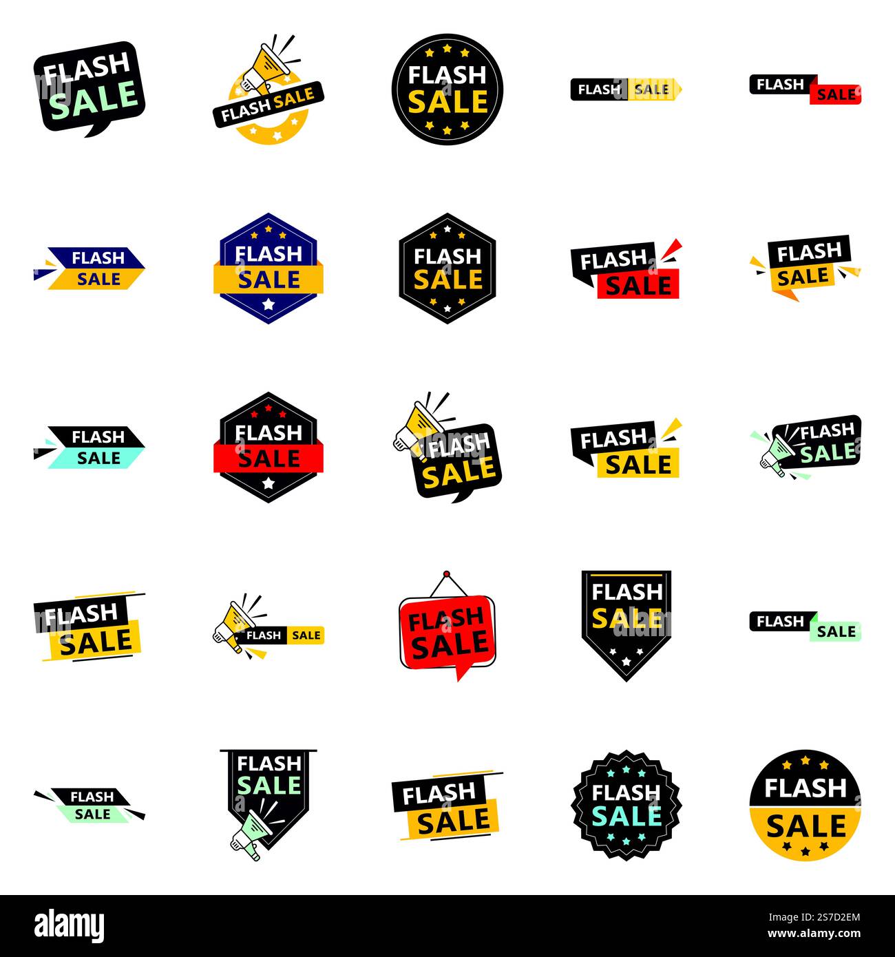 Flash Sale 25 Eye catching Vector Designs for Increased Brand Awareness ...