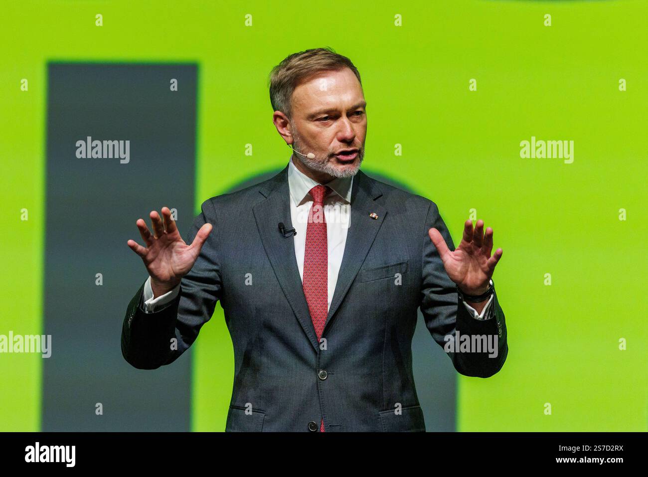 Duesseldorf, Germany. 19th Jan, 2025. Christian Lindner, Federal ...
