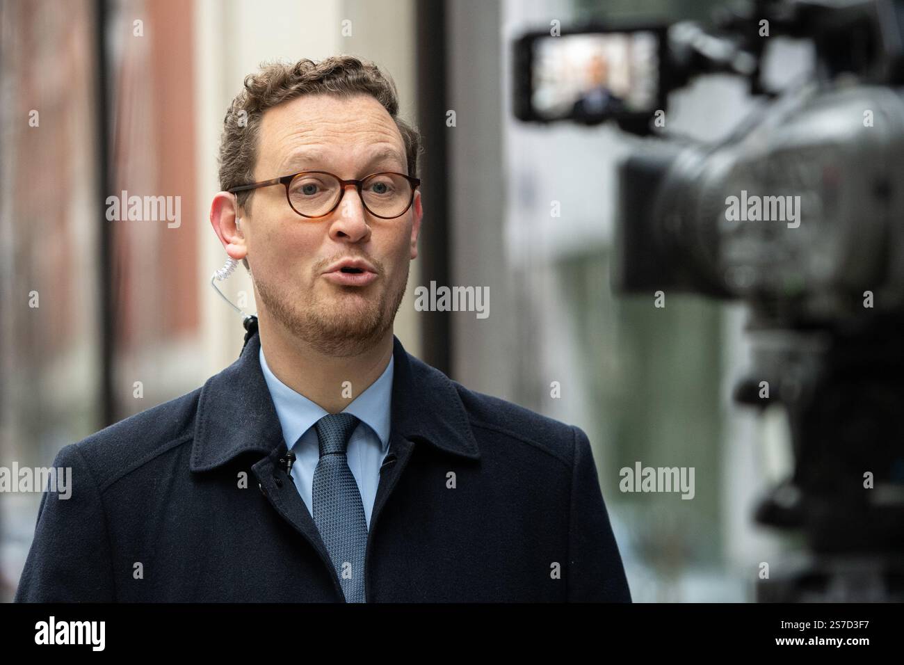 London, England, UK. 19th Jan, 2025. Chief Secretary to the Treasury ...